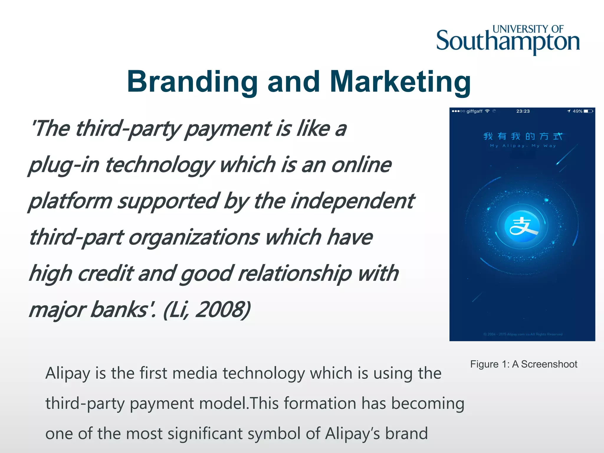 The Analysis of Alipay | PDF