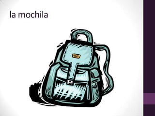 Places in School and Classroom Objects Vocabulary Words | PPTX