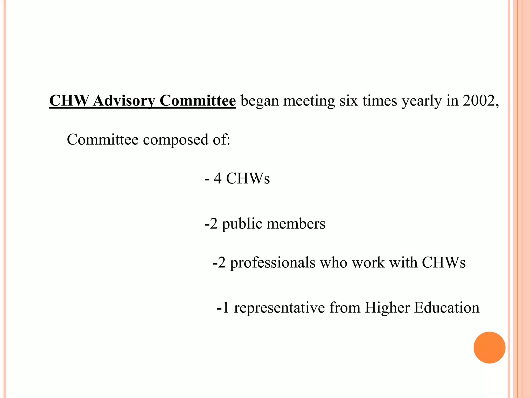 CHW program at Houston Community College | PPT