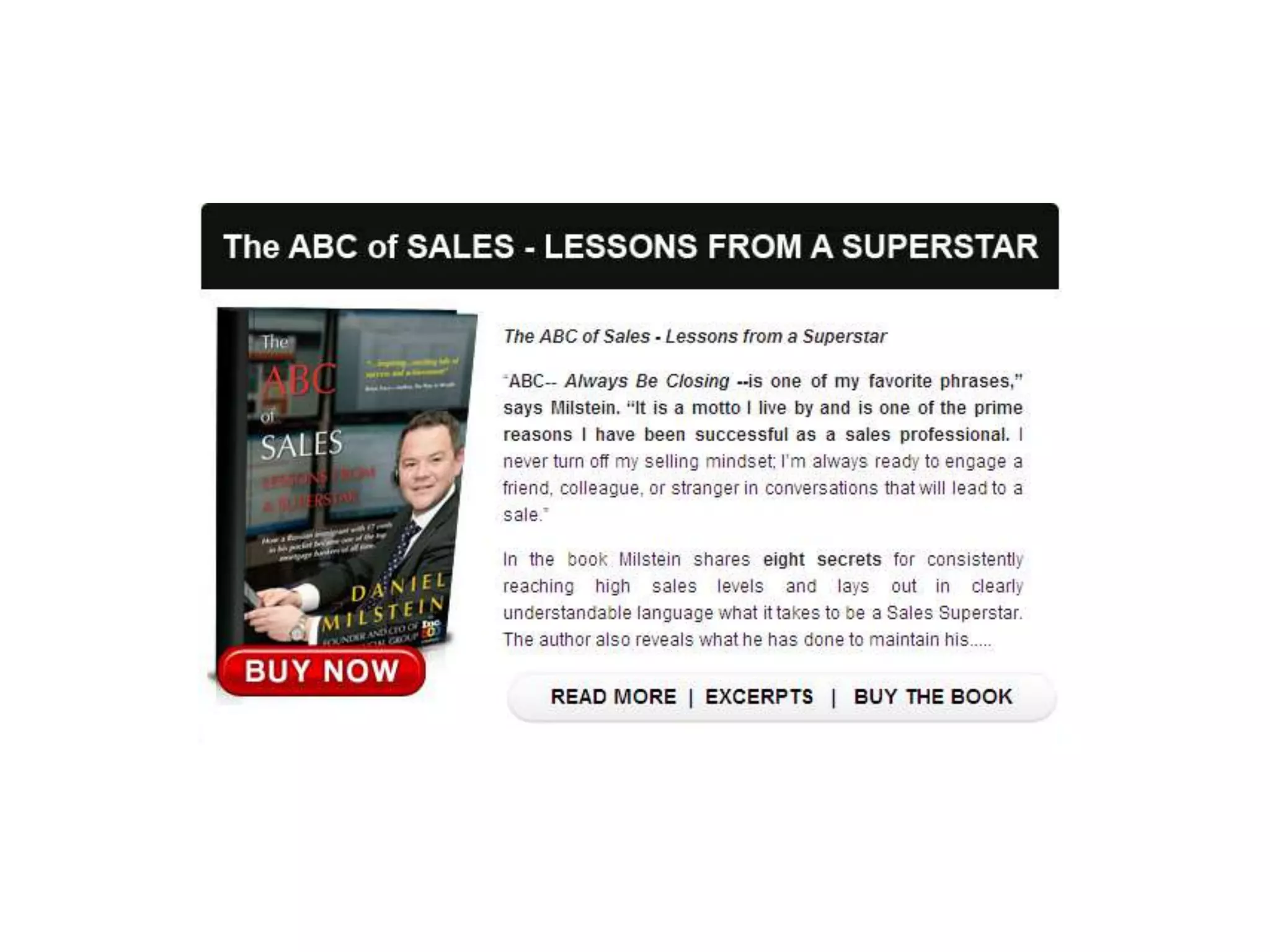 ABC of Sales | PPTX