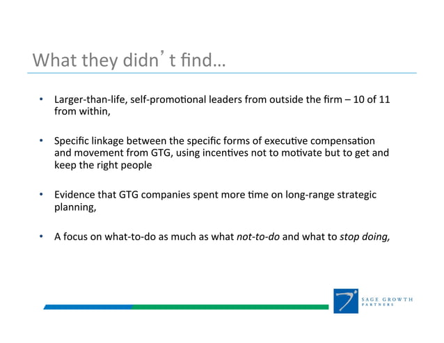 Level 5 Leadership: Moving From Good to Great | PDF | Business ...