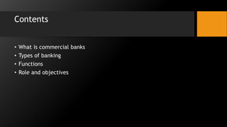 Commercial Banks | PPT