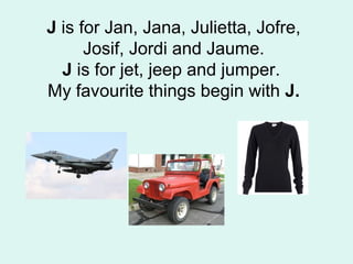 Alphabet and names | PPT