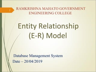 ER model | PPT