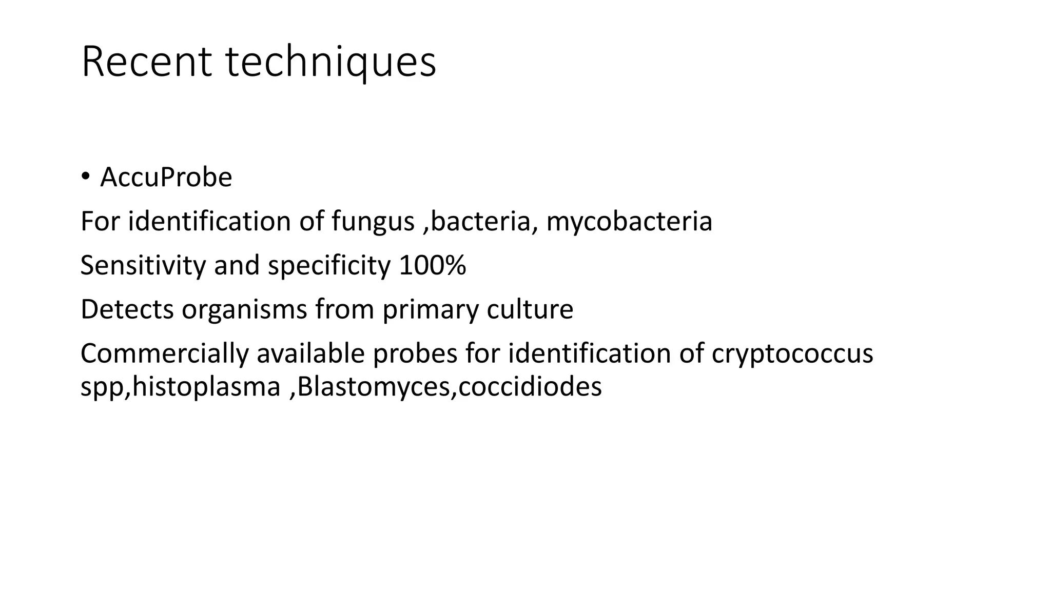 laboratory diagnosis of fungal inections | PPTX