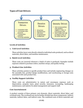 Activity-Based Costing System — All About ABC | PDF