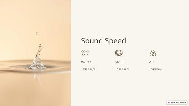 ultrasonic wave information and examples | PPT