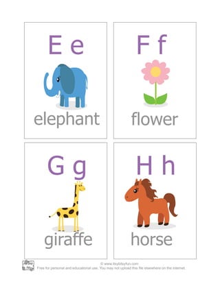 Abc alphabet-flash-cards | PDF