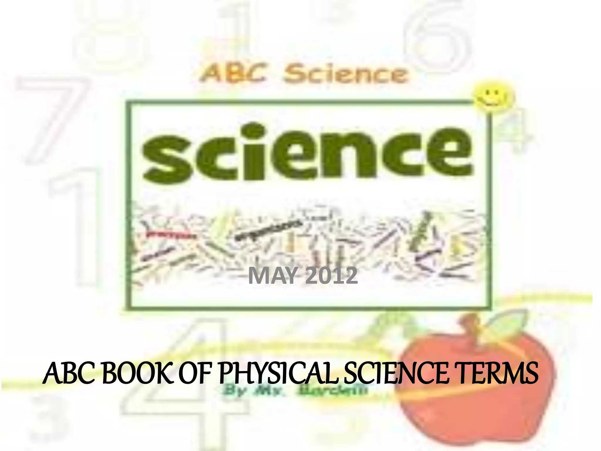 Abc book-of-physical-science-terms | PPTX