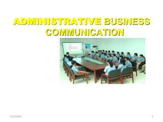 Contemporary business communication lectures note chapter - one | PPTX