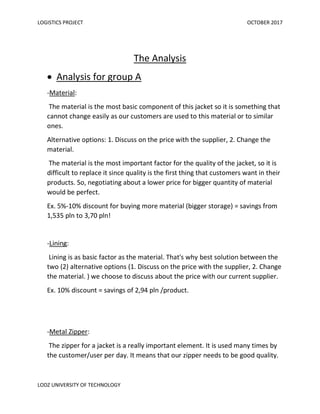 The ABC classification- Example and analysis | PDF | Logistics | Business