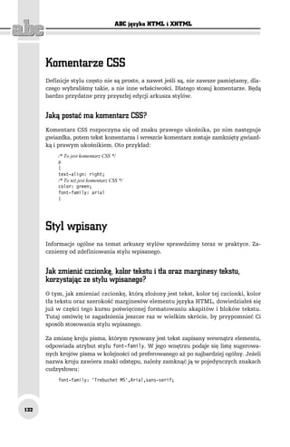 ABC języka HTML i XHTML | PDF | Web Design and HTML | Internet