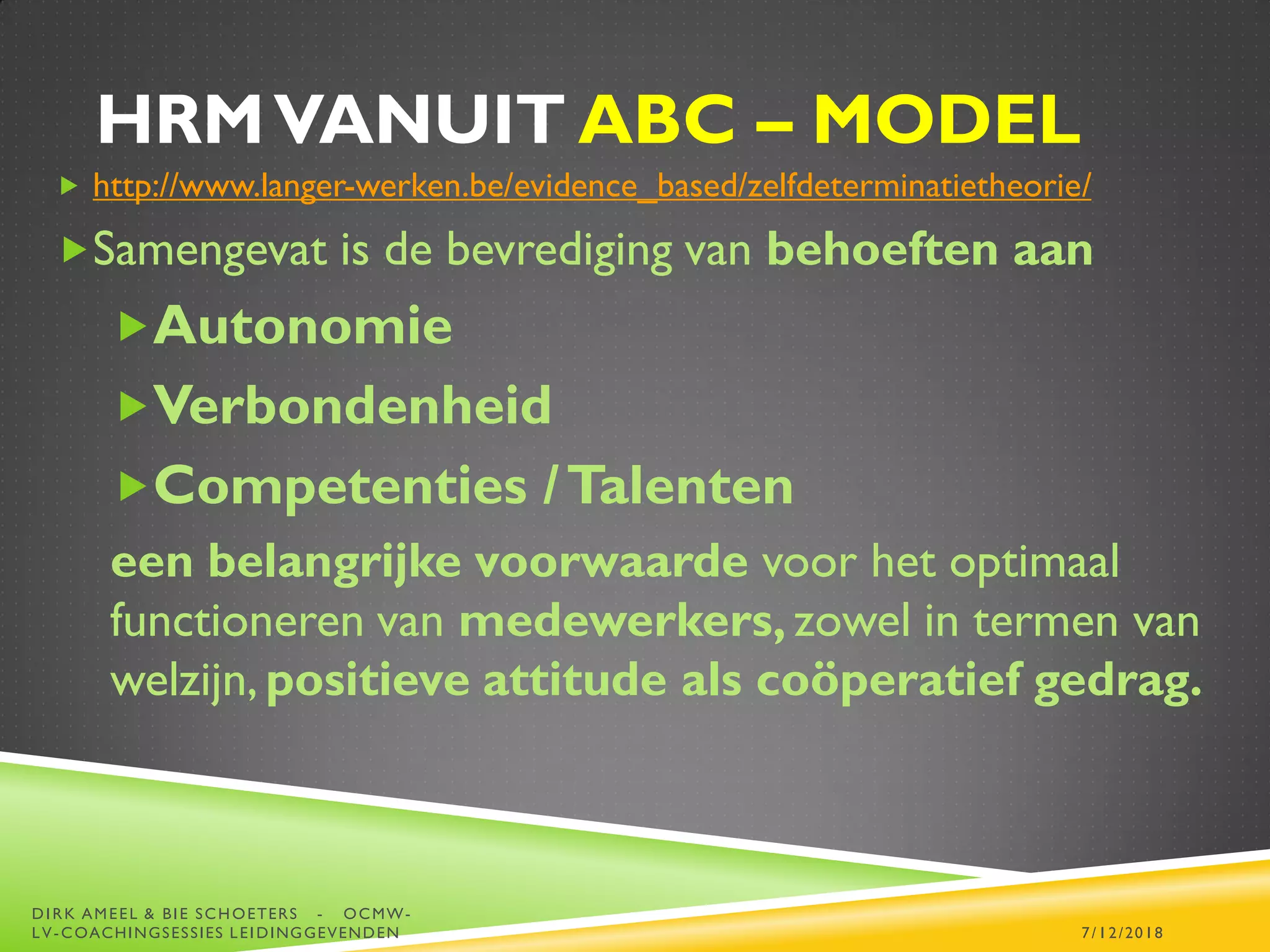 Abc model - intro | PPT