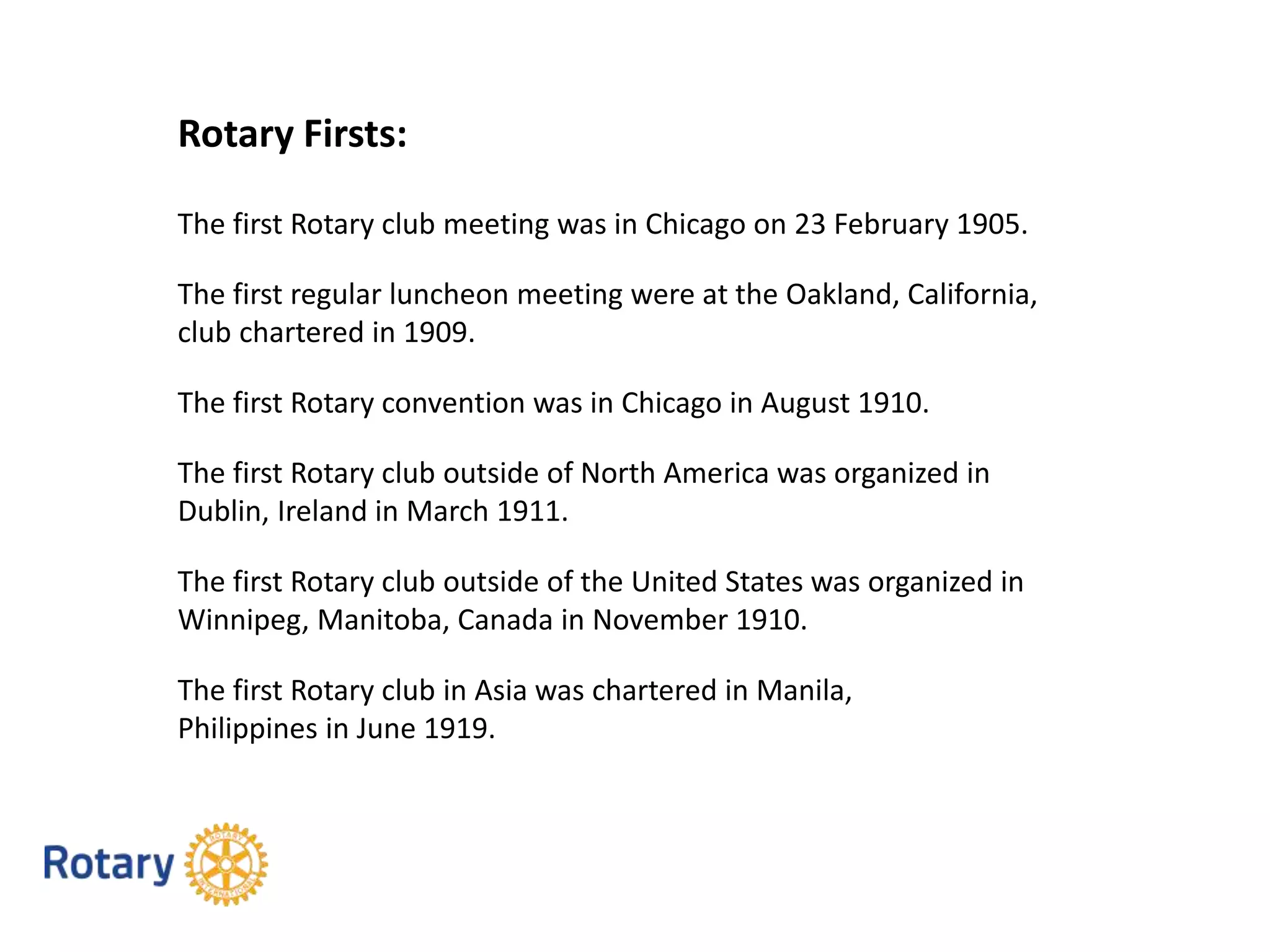 ROTARY PPT | PPTX