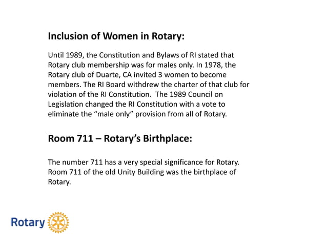 ROTARY PPT | PPTX