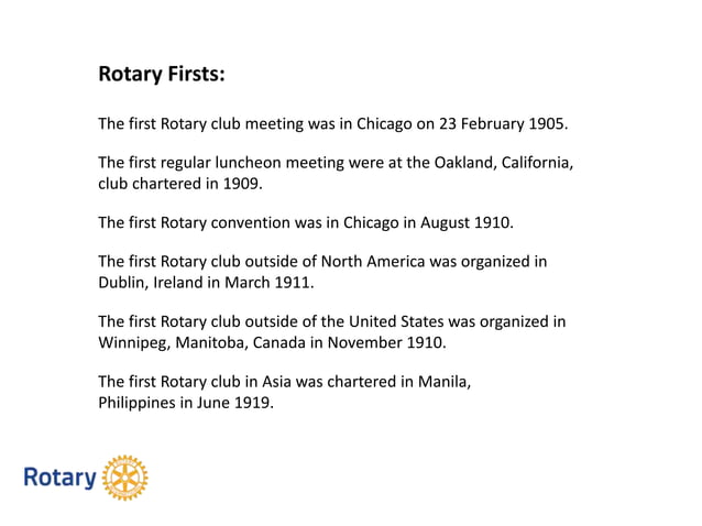 ROTARY PPT | PPTX