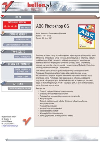 ABC Photoshop CS | PDF