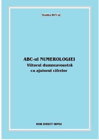 Abc ul numerologiei (curatat) | PDF