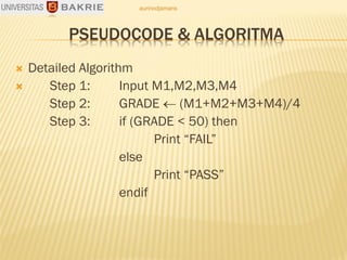 Abc01 algoritma-dan-flowchart | PPT