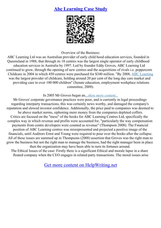 Abc 123 Essays | PDF