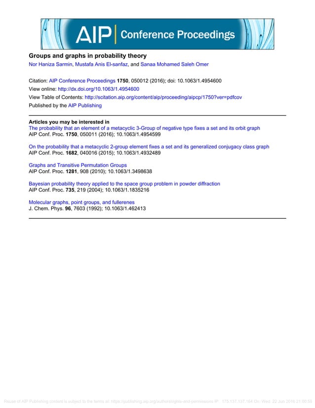 AIP conference proceedings | PDF