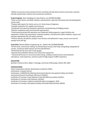 Logistics and HSE Supervisor_2015 | DOC