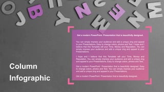 Abc alphabet blocks power point templates | PPTX