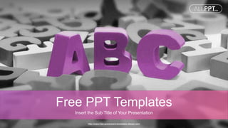 ABC Alphabet Blocks PowerPoint Templates.pptx