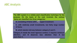 Abc analysis | PPT