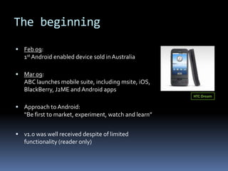 Abc android case study | PPT