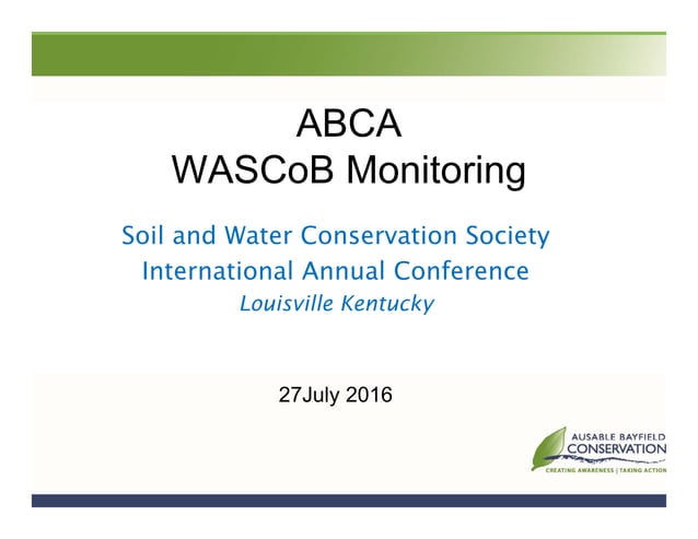 Abca wascob monitoring | PPT