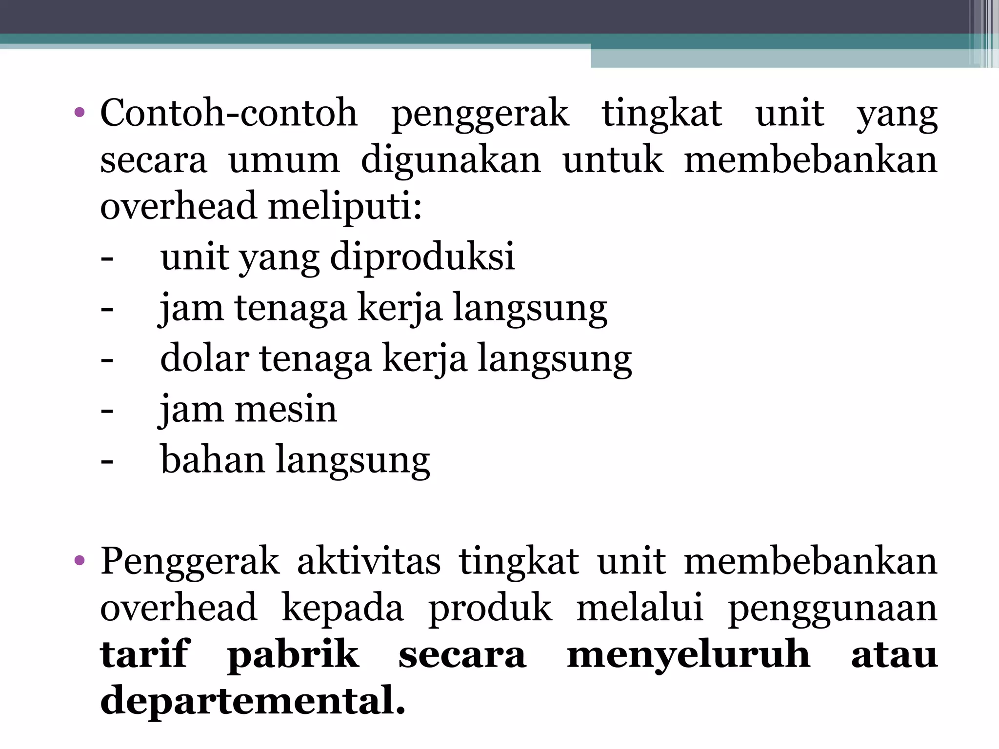 Activity Based Costing (ABC) | PPT