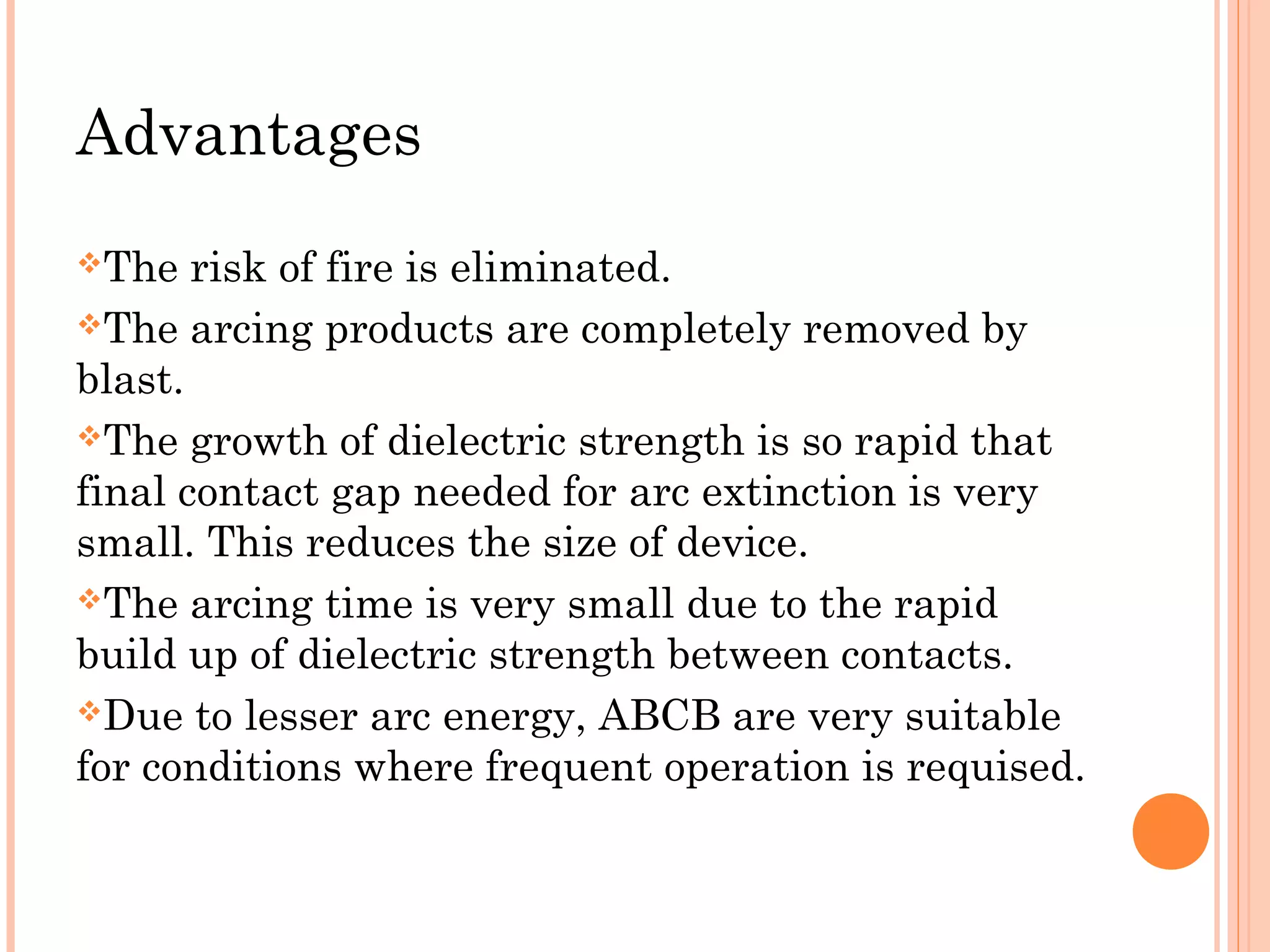 ABCB(air blast circuit breaker) | PPT