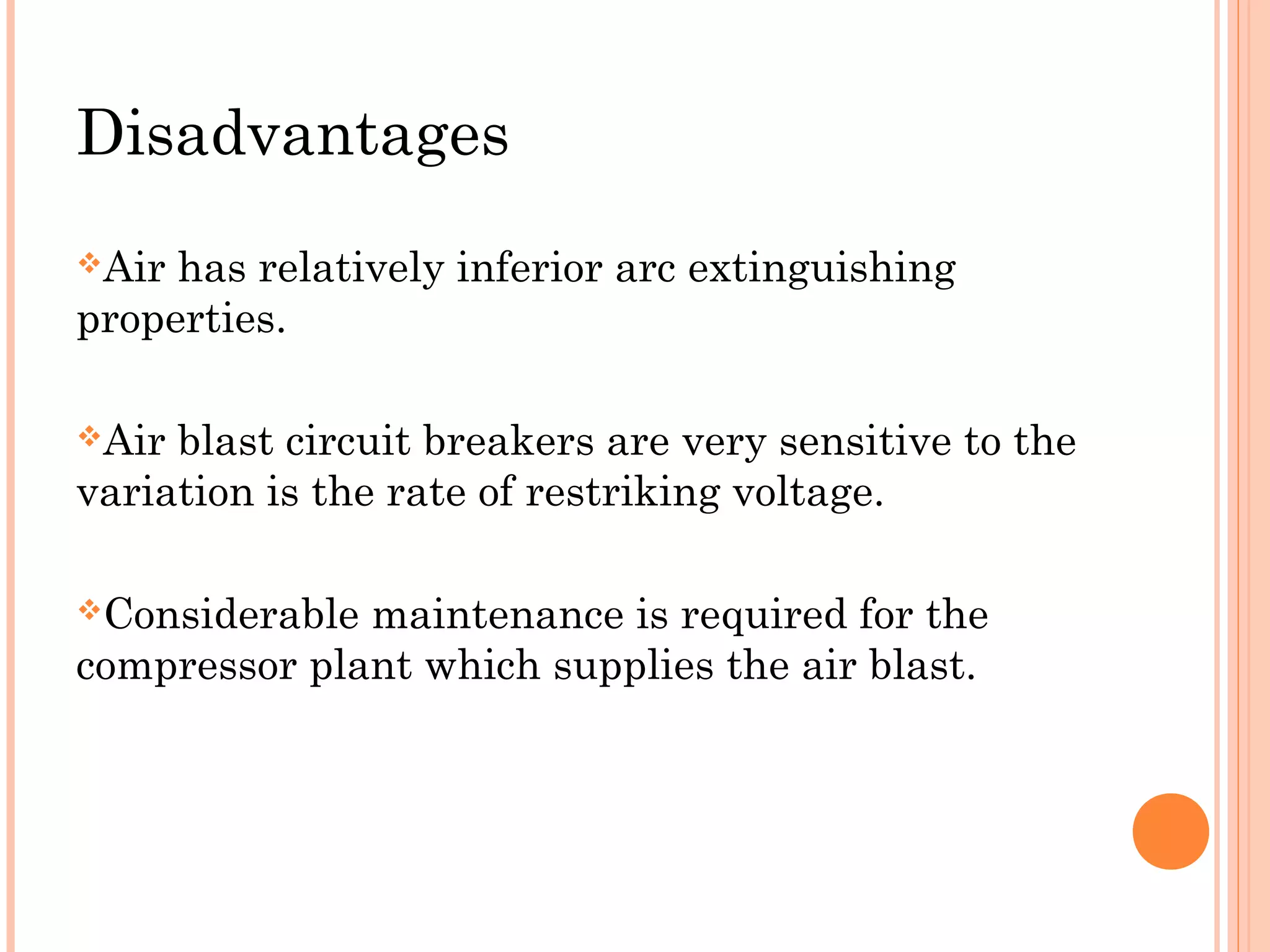 ABCB(air blast circuit breaker) | PPT