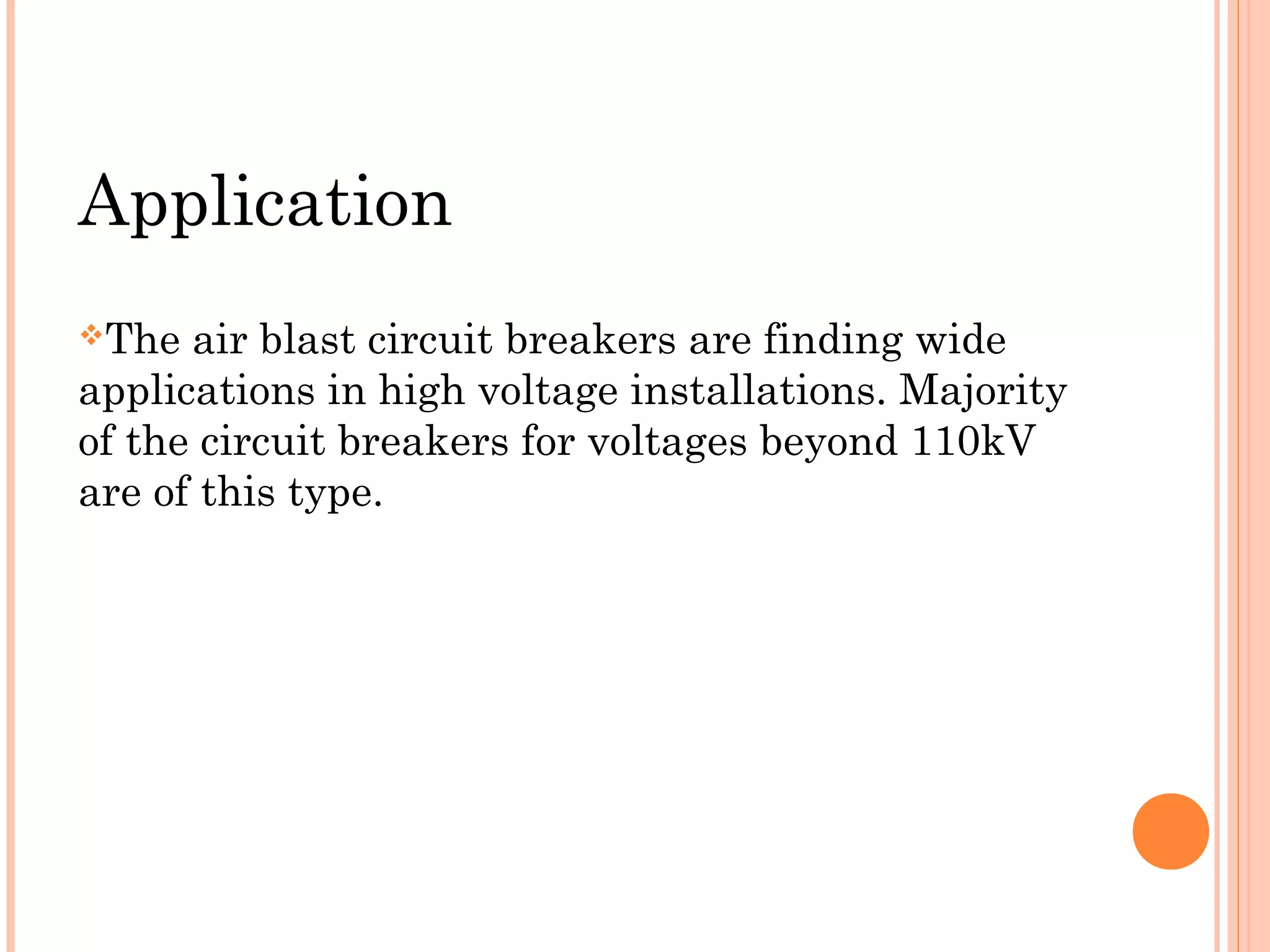 ABCB(air blast circuit breaker) | PPT