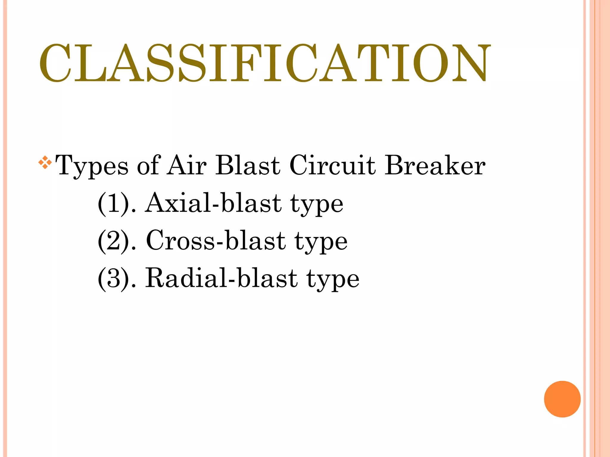 ABCB(air blast circuit breaker) | PPT