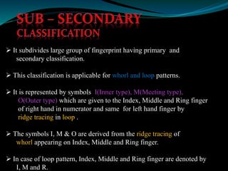 Fingerprint Classification | PPTX