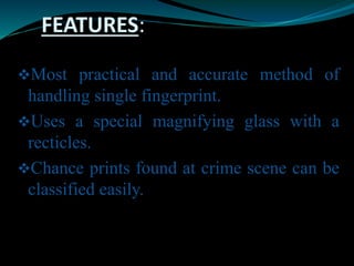 Fingerprint Classification | PPTX