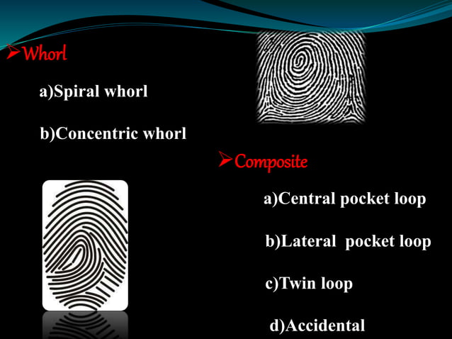 Fingerprint Classification | PPTX
