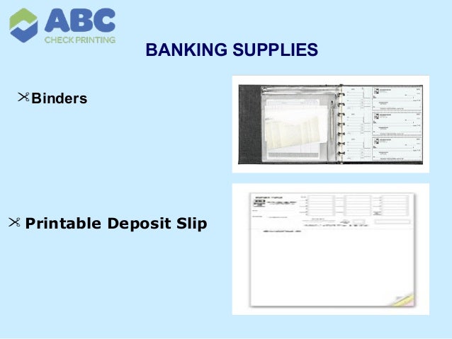 Abc check printing - samplever