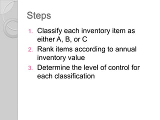 ABC Classification System | PPTX