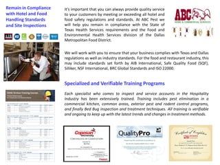 ABC Commercial Services -overview | PPT