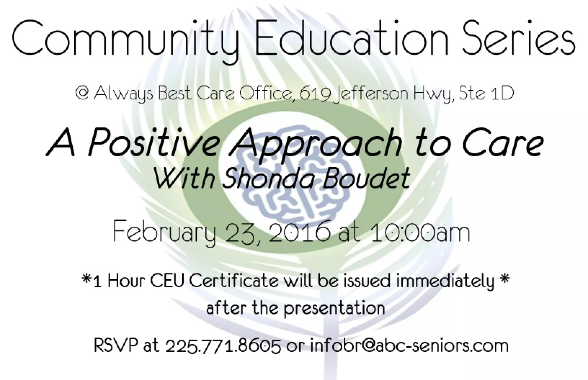 Abc community education | PDF