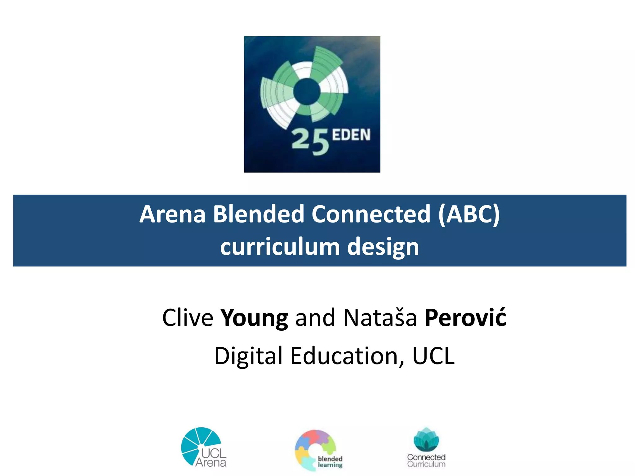 ABC Learning Design (#EDEN16 version) | PPTX
