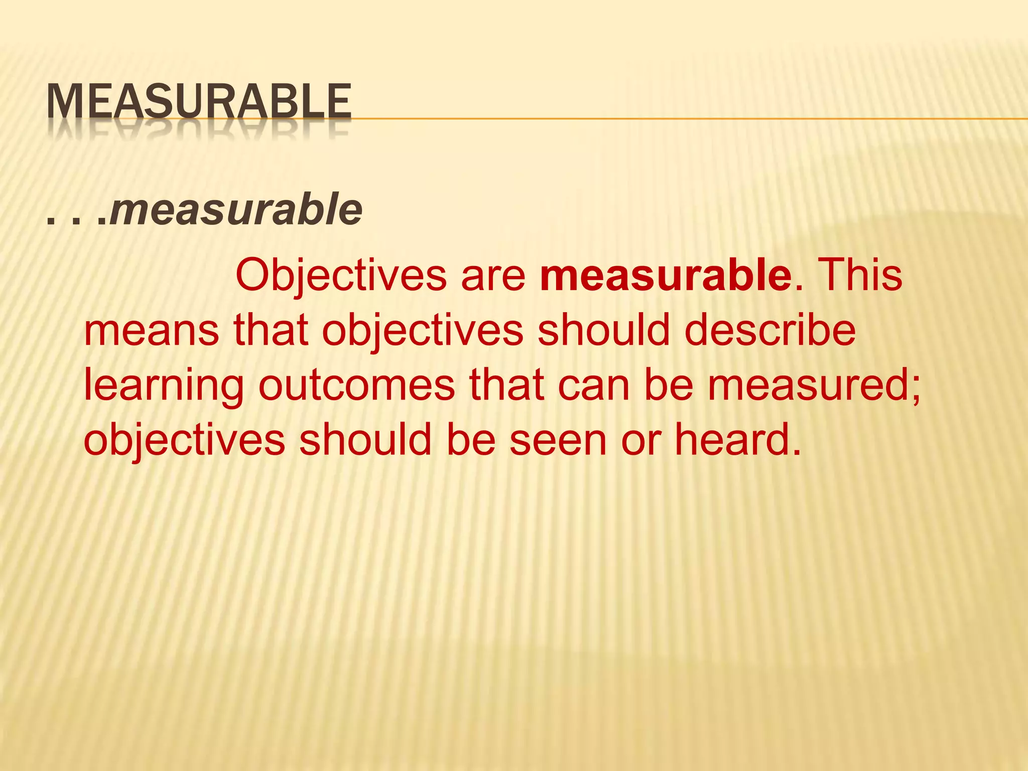 ABCD Method of writing Instructional Objectives | PPTX