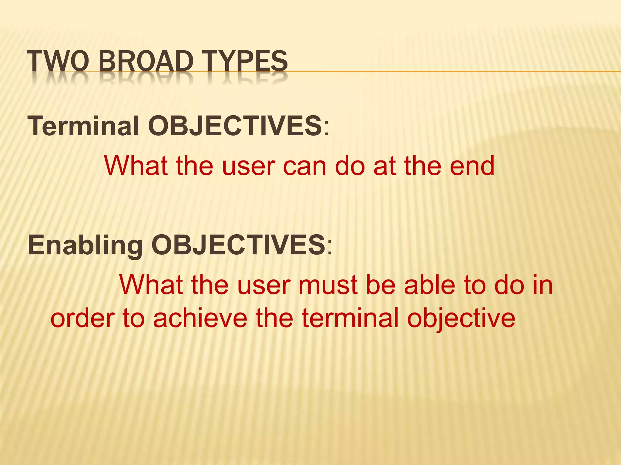 Abcd Method Of Writing Instructional Objectives Pptx