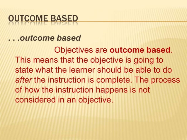 ABCD Method of writing Instructional Objectives | PPTX