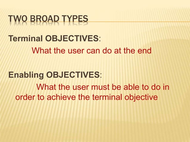 ABCD Method of writing Instructional Objectives | PPTX