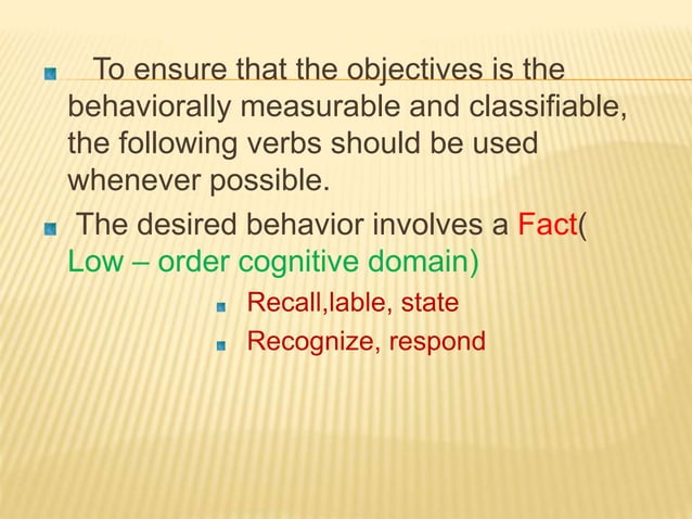 ABCD Method of writing Instructional Objectives | PPTX