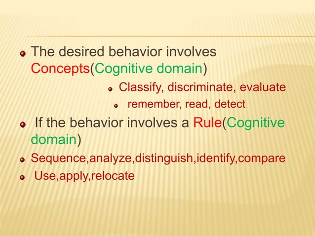 ABCD Method of writing Instructional Objectives | PPTX